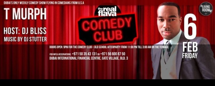 الكوميديان تي- مورفي في دبي - عين دبي